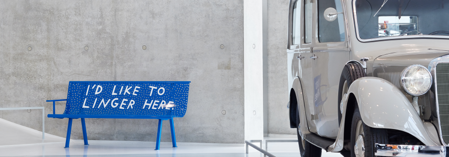 The current presentation of the Mercedes-Benz Art Collection
