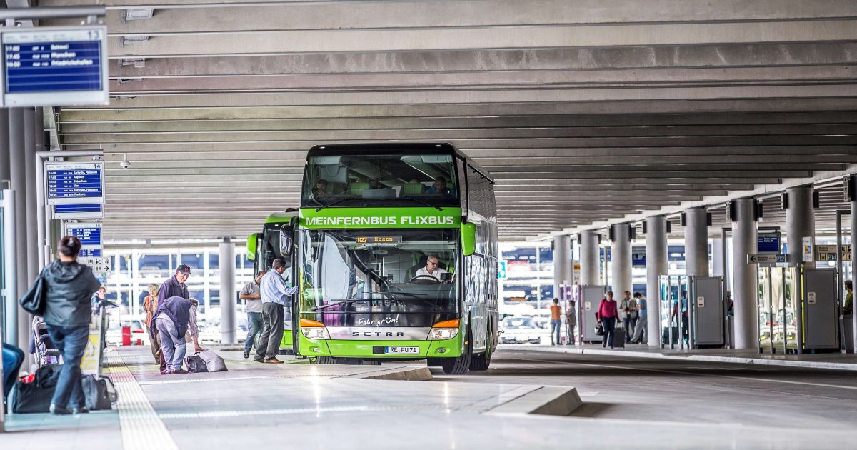Travelling by bus to Stuttgart